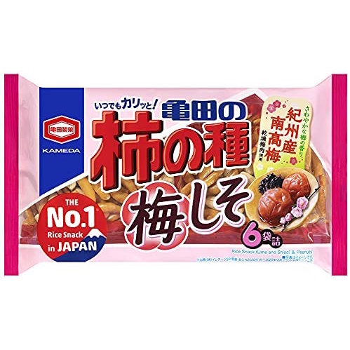 【Direct from Japan】 Japan Kameda Kaki No Tane Rice Cracker with Peanuts ...