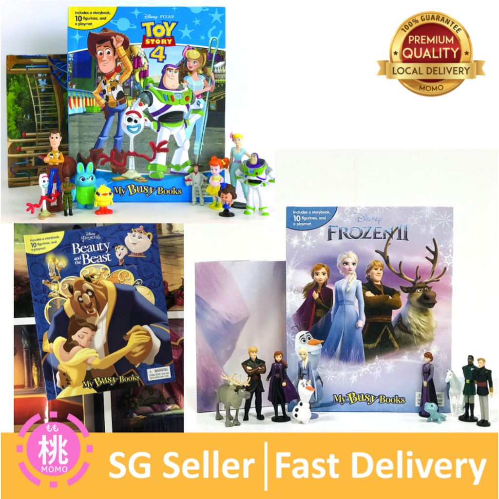 Disney My Busy Books Board Book Frozen 2 / Princess / Toystory / Beauty ...