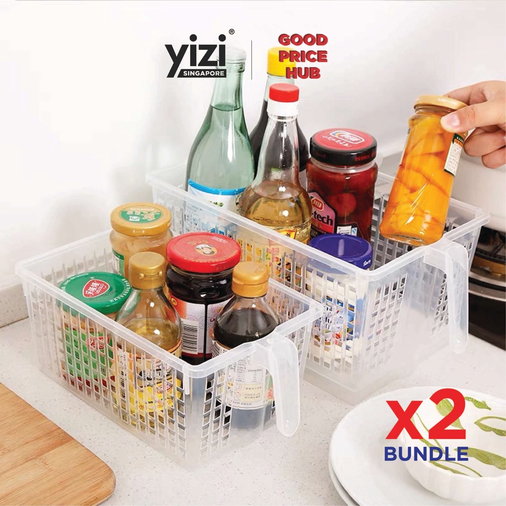 YIZI Kitchen Cabinet Storage Box with Handle | Shopee Singapore