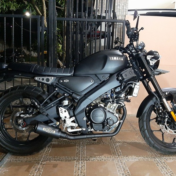 Yamaha xsr155 xsr 155 Exhaust model SR - yamaha PNP | Shopee Singapore