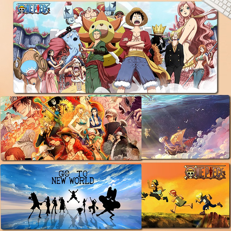 Anime One Piece Mouse Pad Large 700 X 300 mm Luffy Sauron | Shopee ...