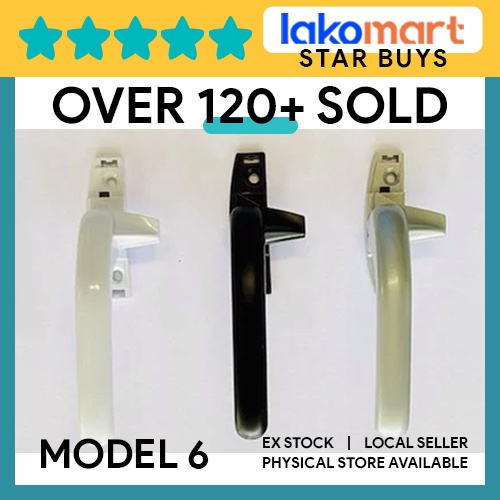 Window Lever Handle Aluminium Casement Window - Right/Left - Multi ...