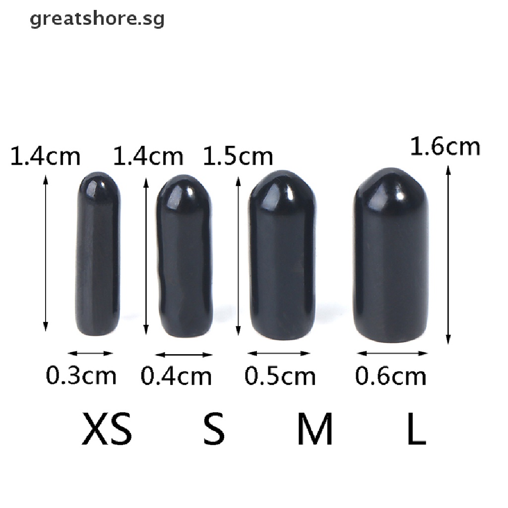 greatshore 200pcs Rubber Round End Cap Cover For Pipe Screw Thread ...