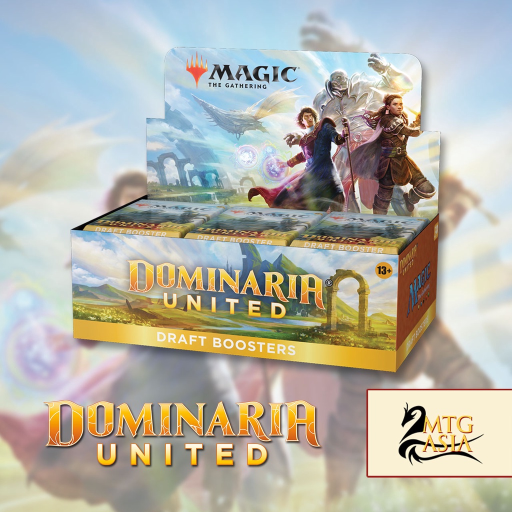 Dominaria United Draft Booster Box English Magic The Gathering MTG-ASIA Sealed | Shopee Singapore