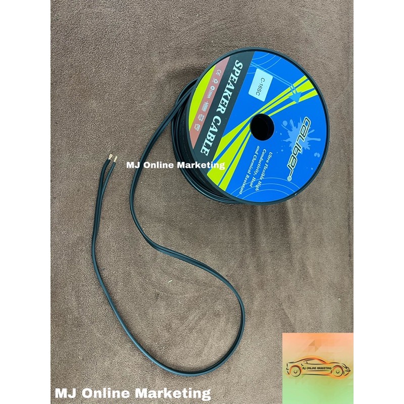 Caliber 16 Ga Speaker Wire ( Price Per 1 Meter ) *100 Perodua,Proton ...