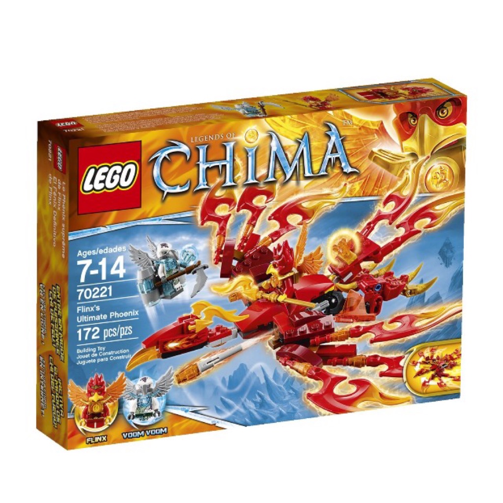 70221 Lego Chima Flix's Ultimate Phoenix | Shopee Singapore