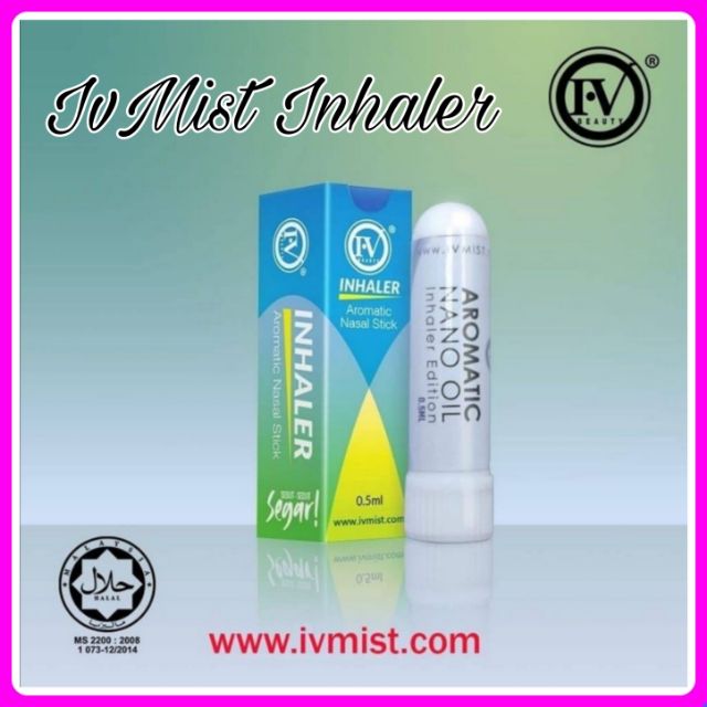 Iv INHALER AROMATIC NASAL STICK Relieves NASAL Congestion Cold Sinus ...