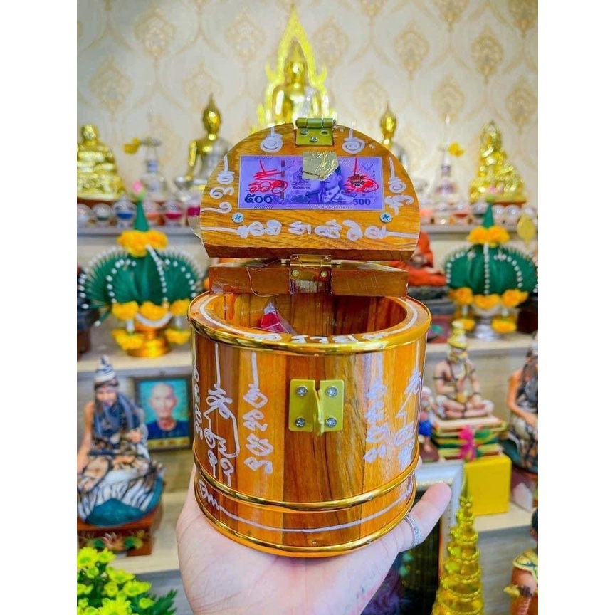 Wooden Fortune Chest (all sizes) | Shopee Singapore