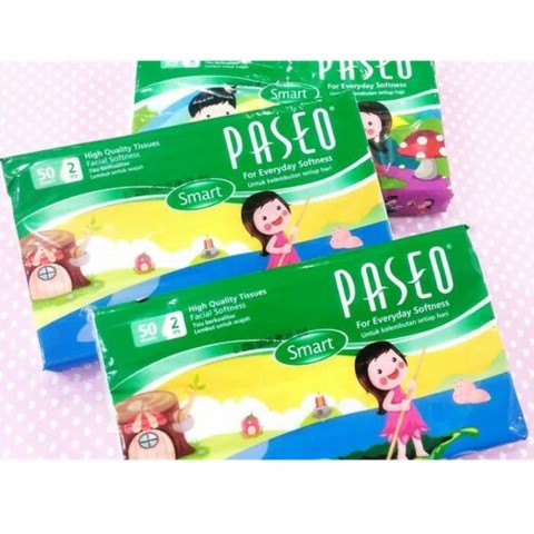 (SMALL) Paseo SMART TISSUE TISSUE PACK CONTAINS 50 SHEETS (PASEO 2000 ...