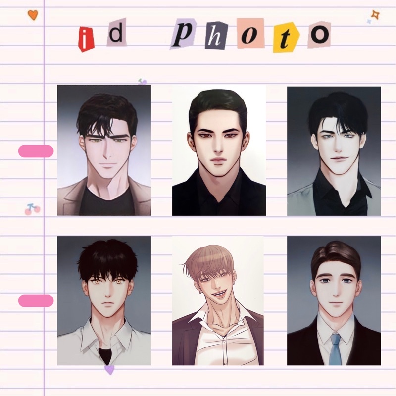 ID Photo Yaoi Manhwa Set (6pcs) | Shopee Singapore