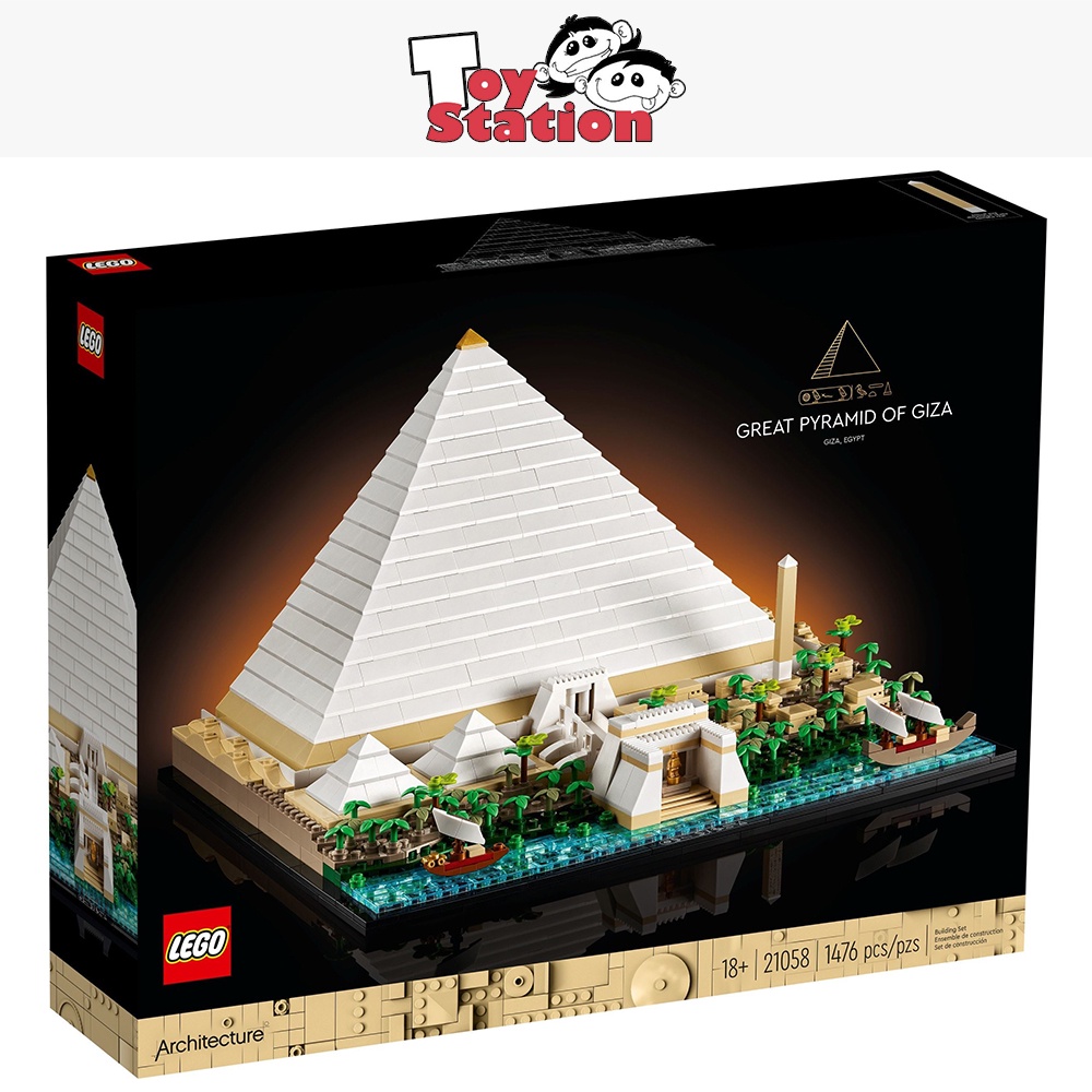 LEGO Architecture 21058 The Great Pyramid of Giza | Shopee Singapore
