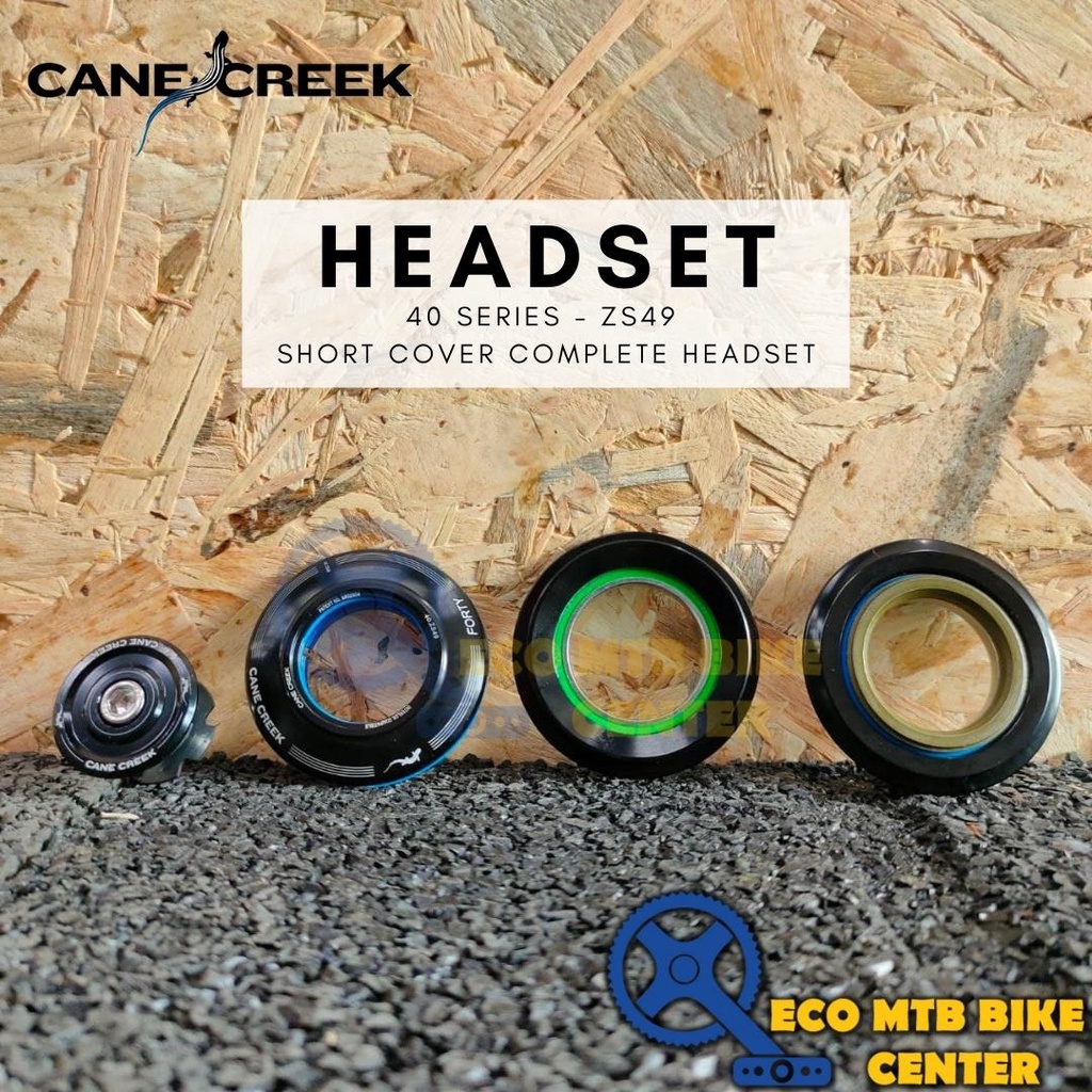 CANE CREEK Forty 40 Series Zero Stack ZS49 Short Cover Complete Headset ...