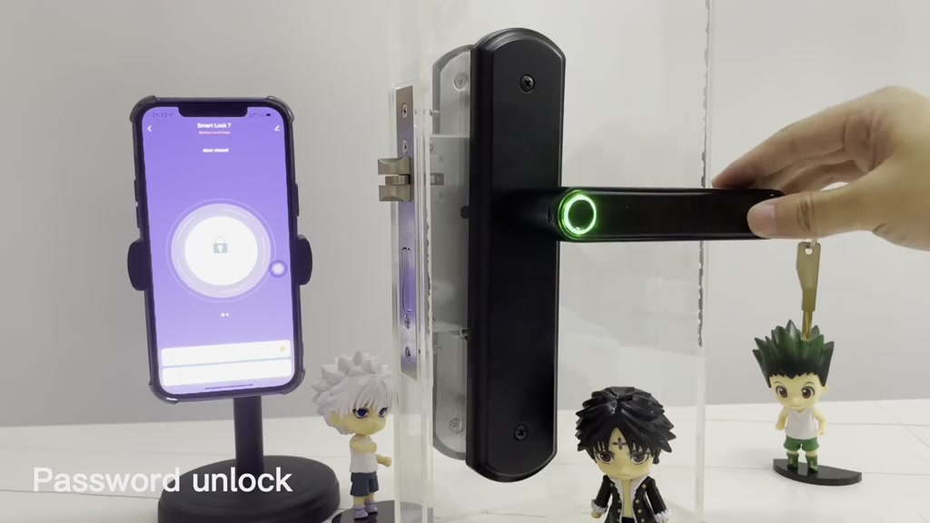 2024 New Launch Smart BLE Digital Gate Lock | HDB Metal Gate Digital ...