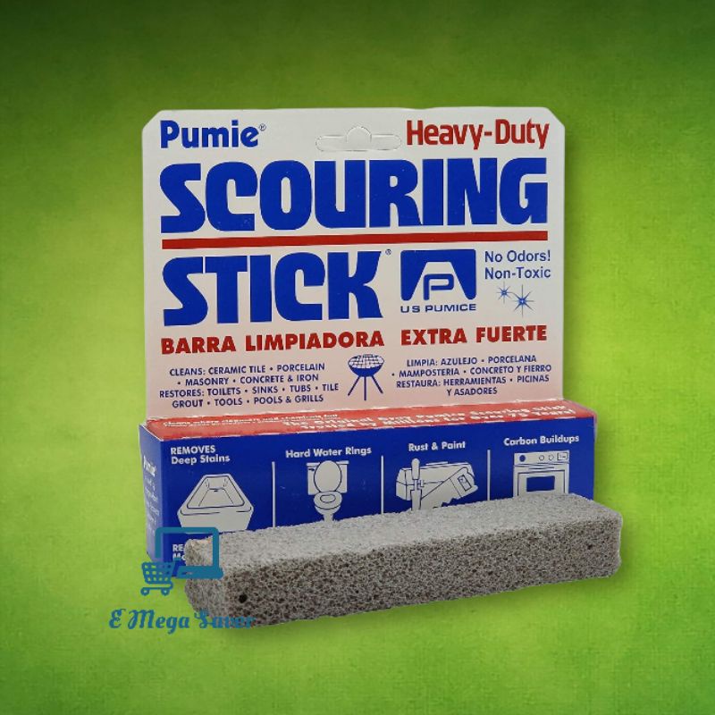 Pumie Heavy Duty Scouring Stick (5.25x1.25x0.75") | Shopee Singapore