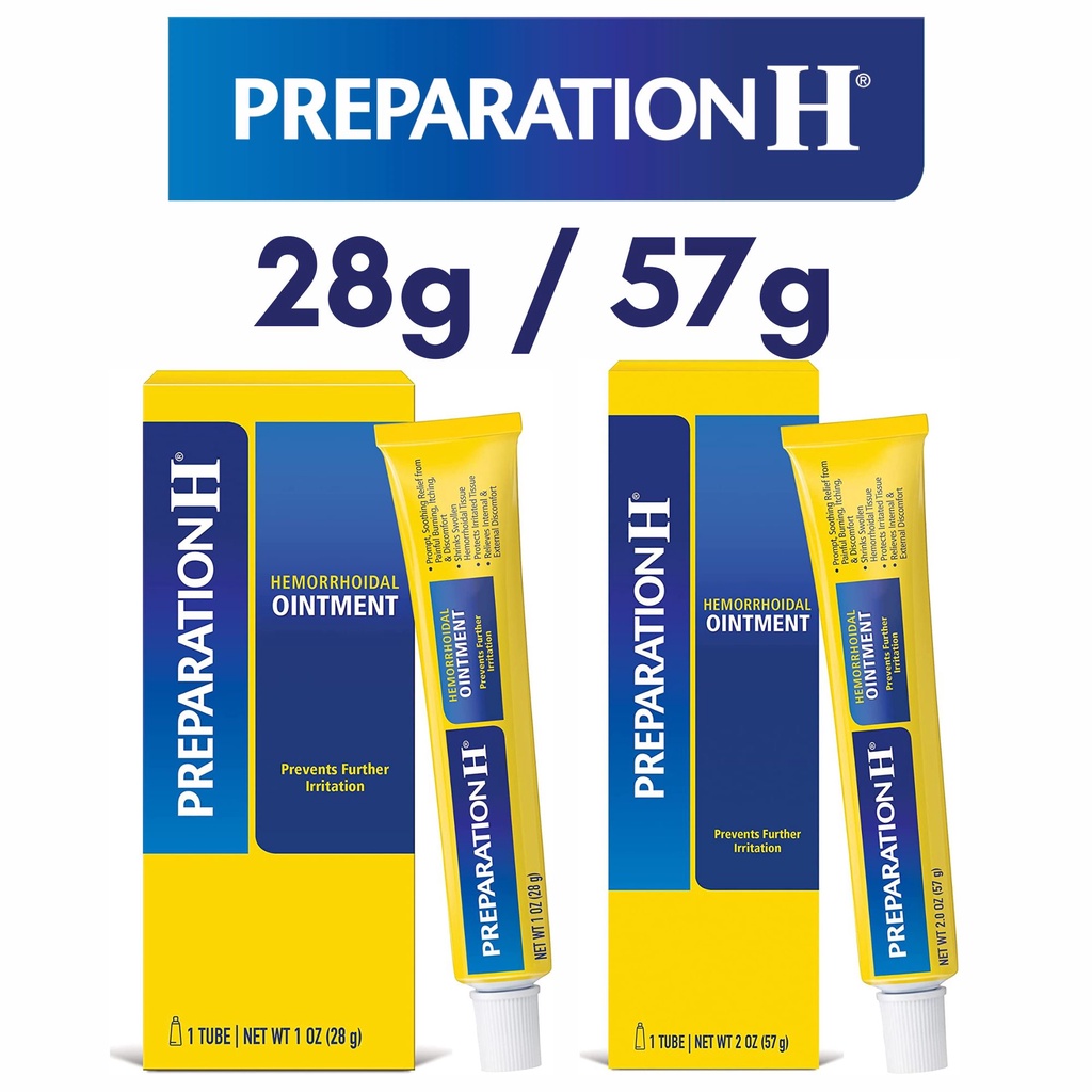 Preparation H Hemorrhoid Symptom Treatment Ointment for Piles ...