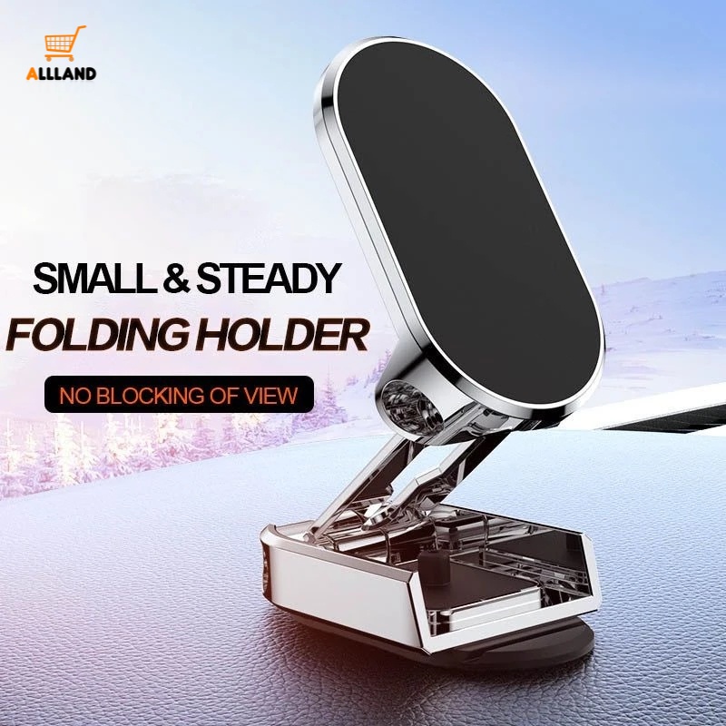 Foldable Magnetic Mobile Phone Holder/ 360° Rotation Mount Adjustable ...