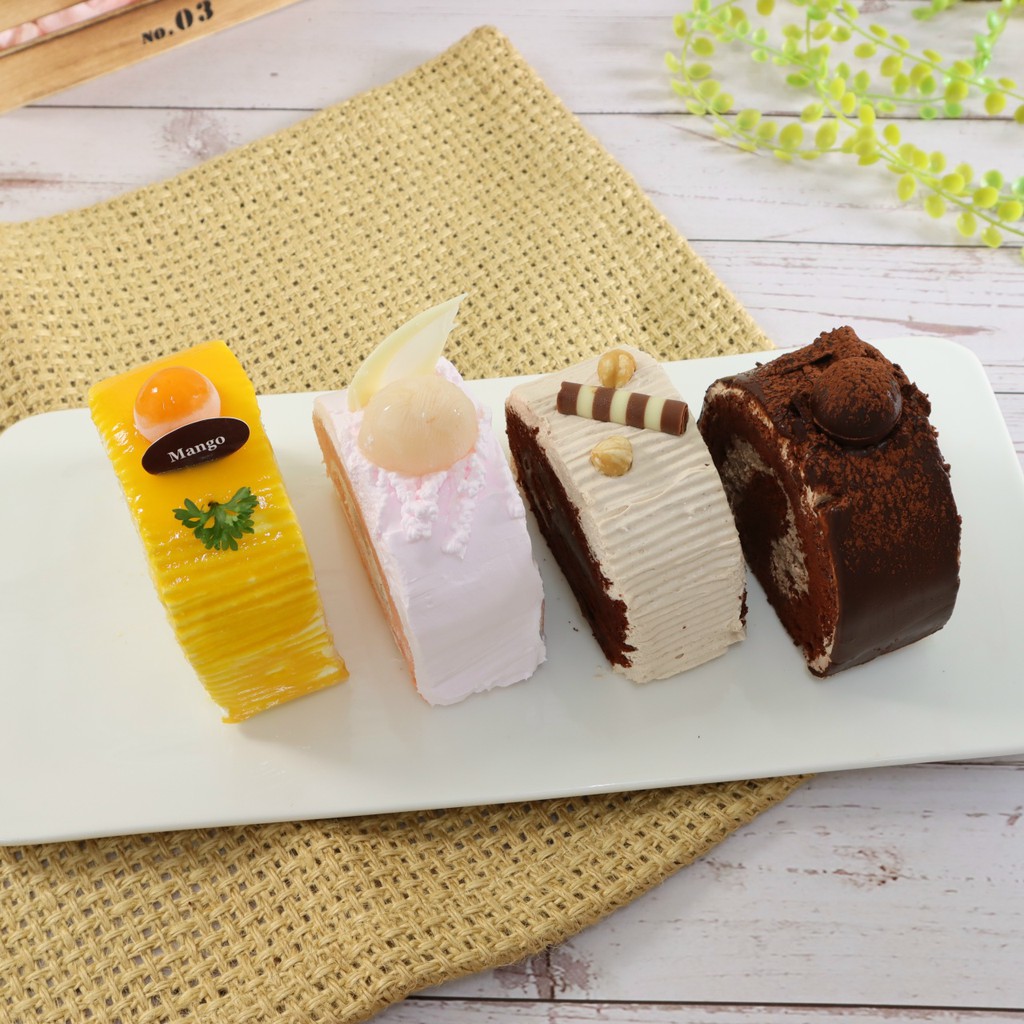 [Ecreative Cake] 4 Sliced Cake Bundle B (Please specify delivery date ...