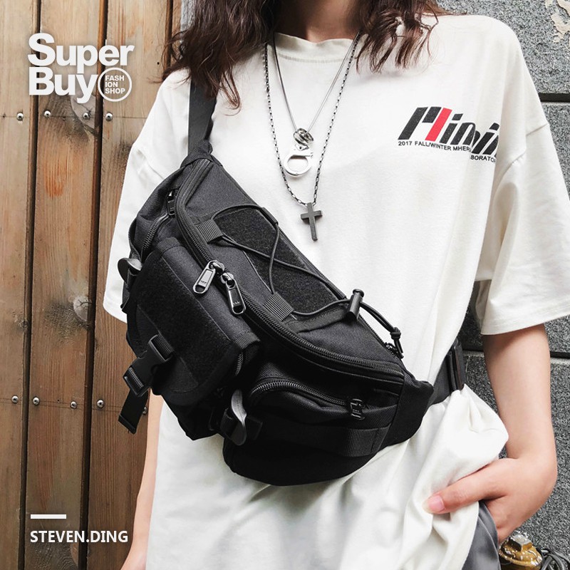 🔥Ready Stock🔥Fashion Crossbody bag/Waterproof Chest bag/Anti-theft ...