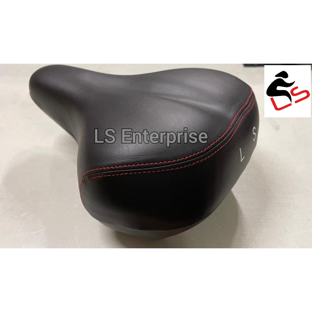 Bicycle Red Line Big Spring Saddle Comfortable Wide Bicycle Seat ...