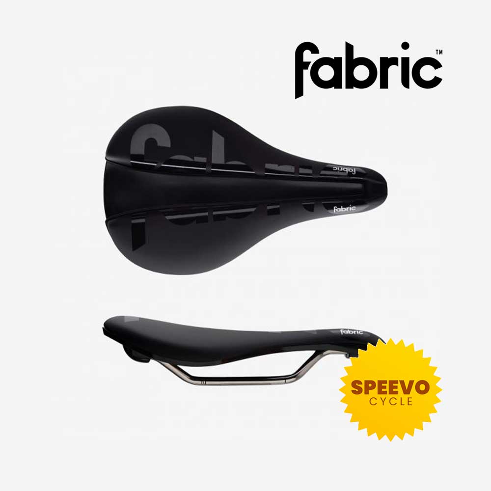 FABRIC LINE-S SADDLE (FLAT PROFILE) - BICYCLE CYCLING SADDLE - ELITE ...