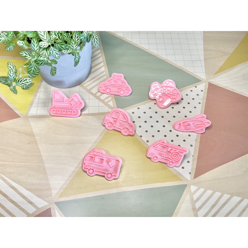 Jay & Kae play dough cutter set - vehicles | Shopee Singapore