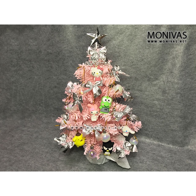 Sanrio Pink Christmas Tree Set Cherry Blossom Sakura Desktop ...