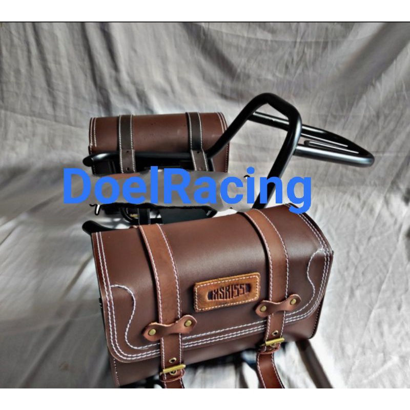 Xsr 155 back rack plus right and left xsr 155 side bag | Shopee Singapore
