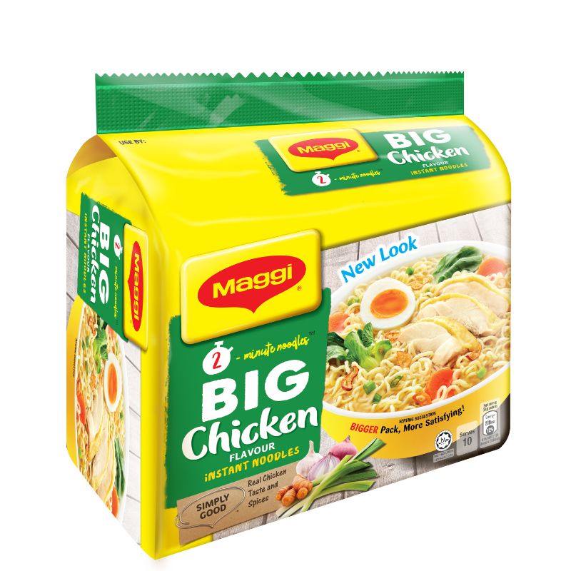 Maggi BIG 2-Minute Instant Noodles - Chicken | Shopee Singapore
