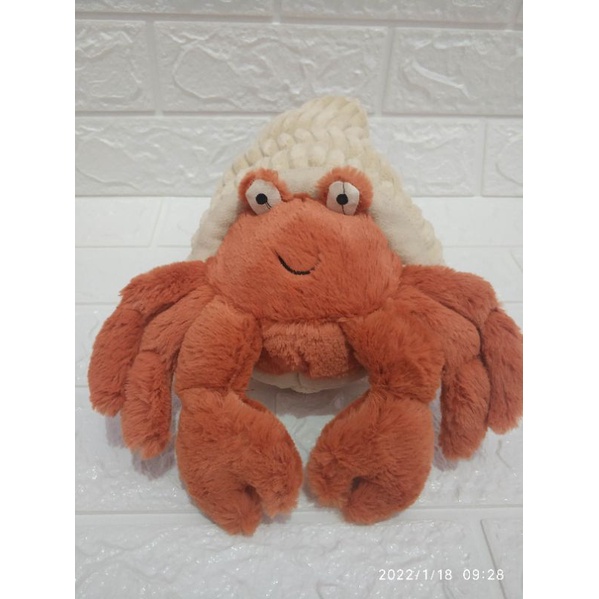 Jellycat / jellycat herman hermit crab / jellycat crab / jellycat Conch ...
