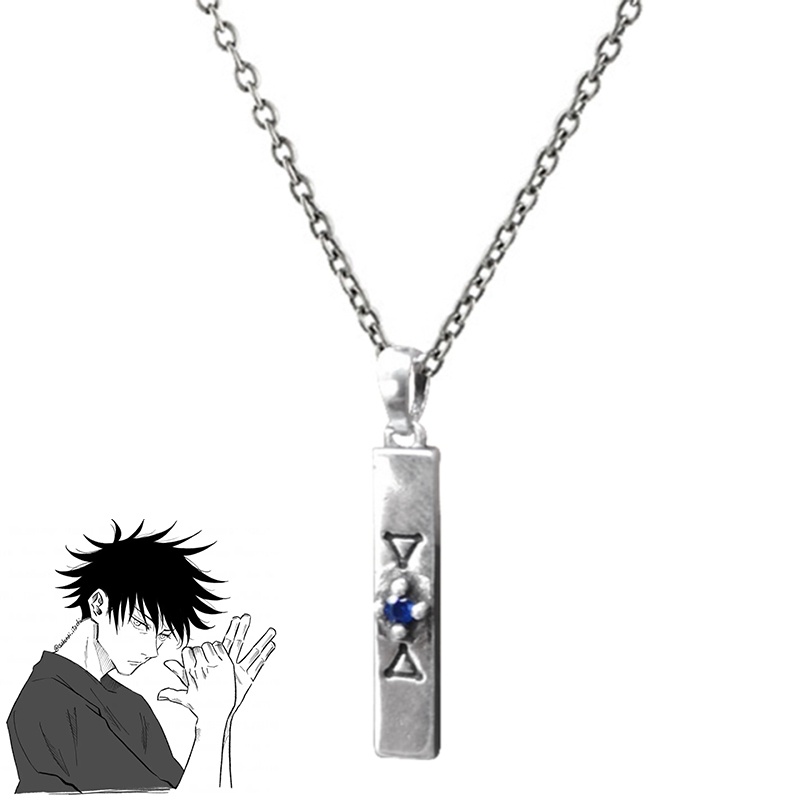 Anime Jujutsu Kaisen Necklace Gojo Satoru Eye Ryomen Sukuna Pendant ...