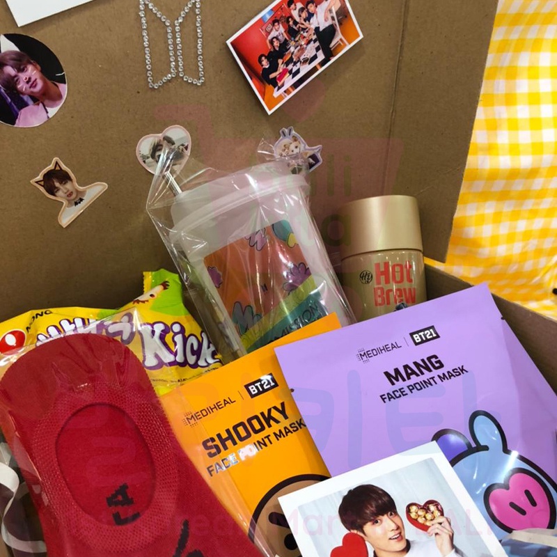 Hampers | Korean Food HAMPERS | Birthday Gift | Hampers BOX XL | Shopee ...