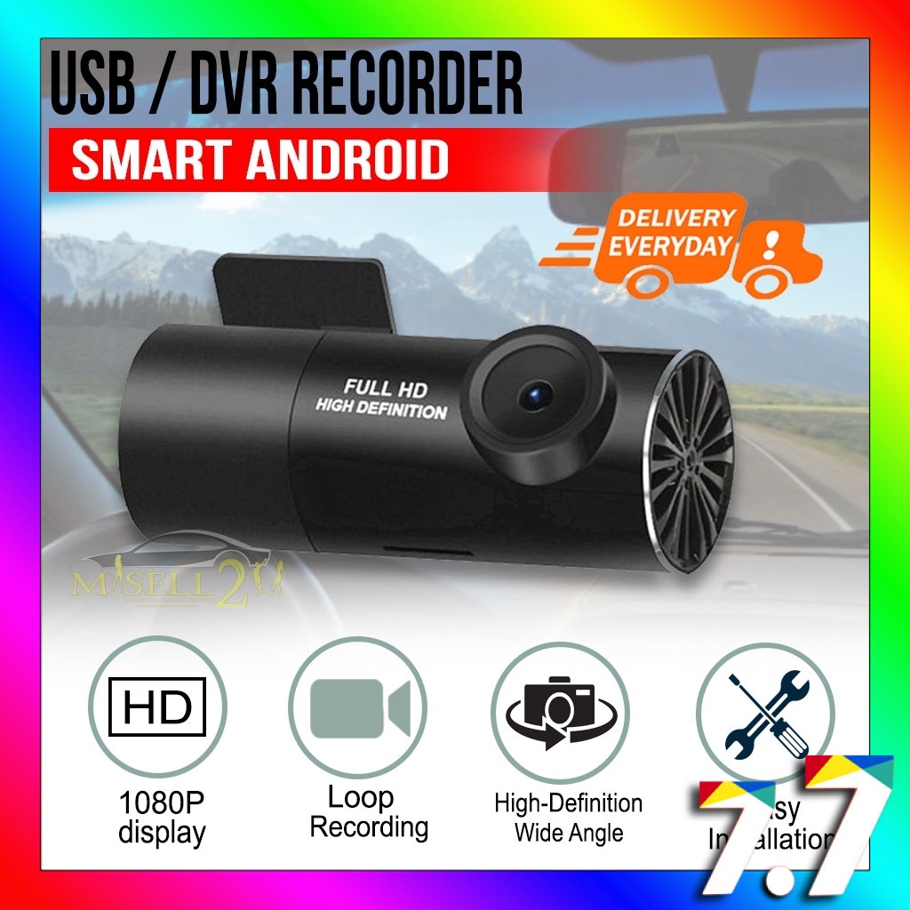 AD-2 Dash Cam Mini DVR Android Smart Front Cam Dashcam Dash Camera ...