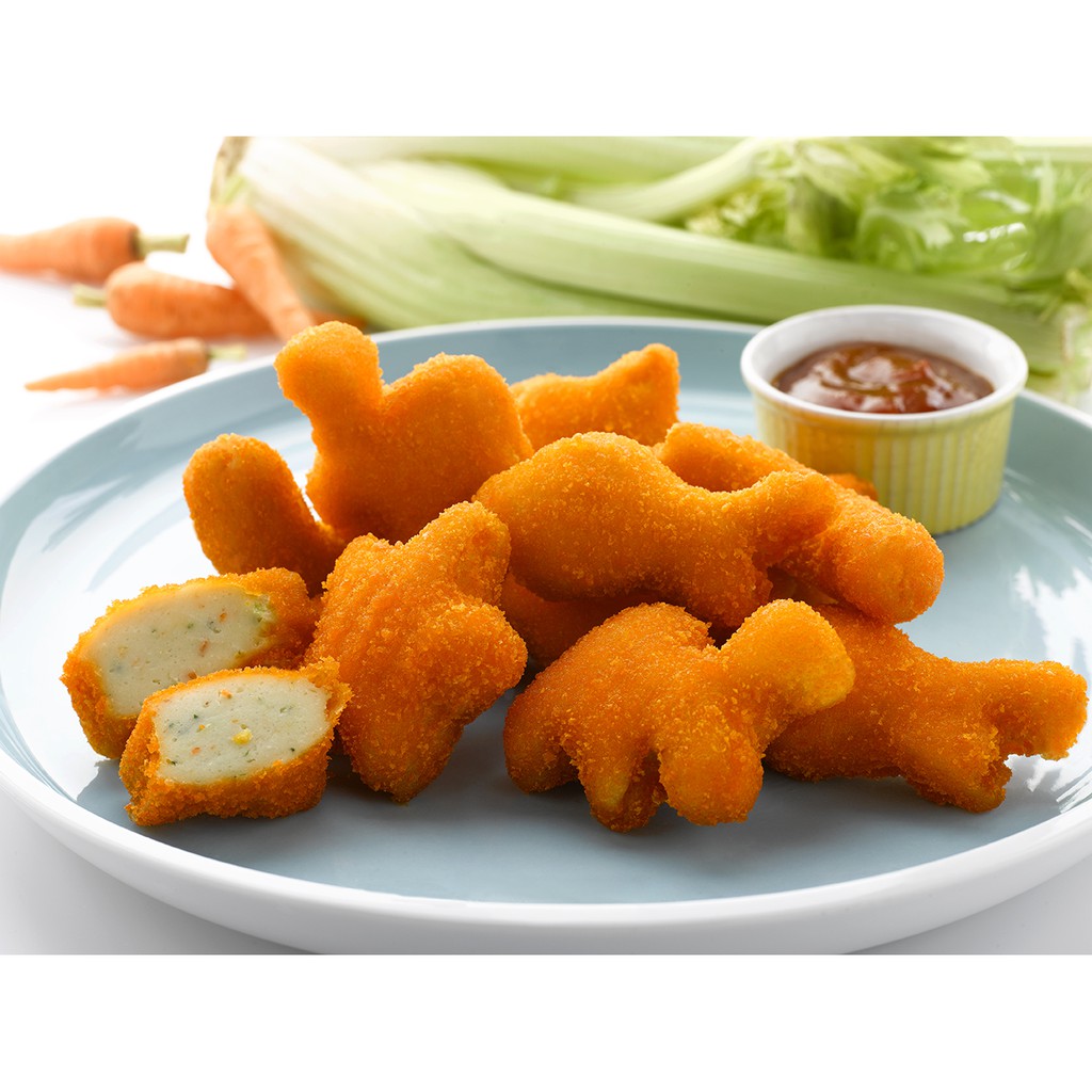 DoDo Kiddos Fish Nuggets Mixed Vege - Frozen 300G Halal | Shopee Singapore