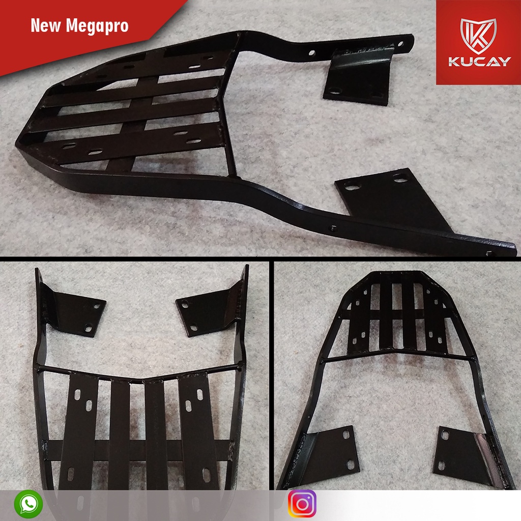 Kucay Static Motorcycle Top Box Brackets Honda New Megapro | Shopee ...
