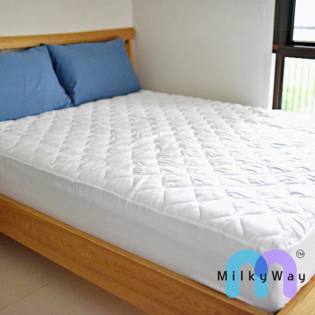 [MilkyWay] Fitted Mattress Protector / Fitted Mattress Protector Size ...