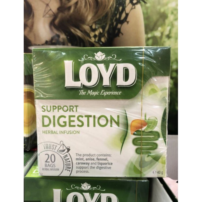 Loyd Support Digestion Herbal Infusion Tea - (20 tea bags in a box ...