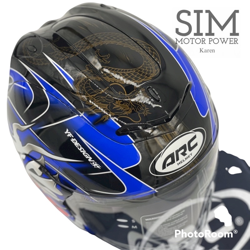 Arc Ritz Open Face Helmet YFD YF Dragon Yf Design Naga L XL 2XL ARC ...