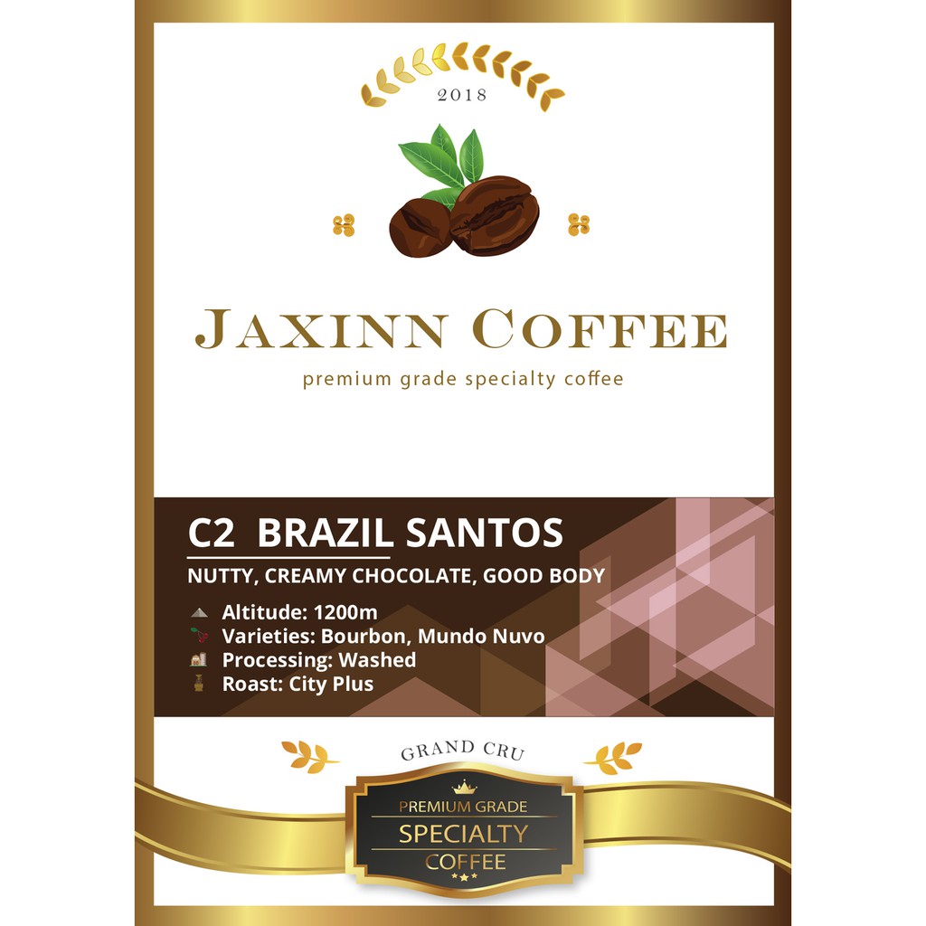 Jaxinn Coffee C1 C2 C3 C4 C5 Specialty Coffee Beans Promo Bundle of 5 X ...
