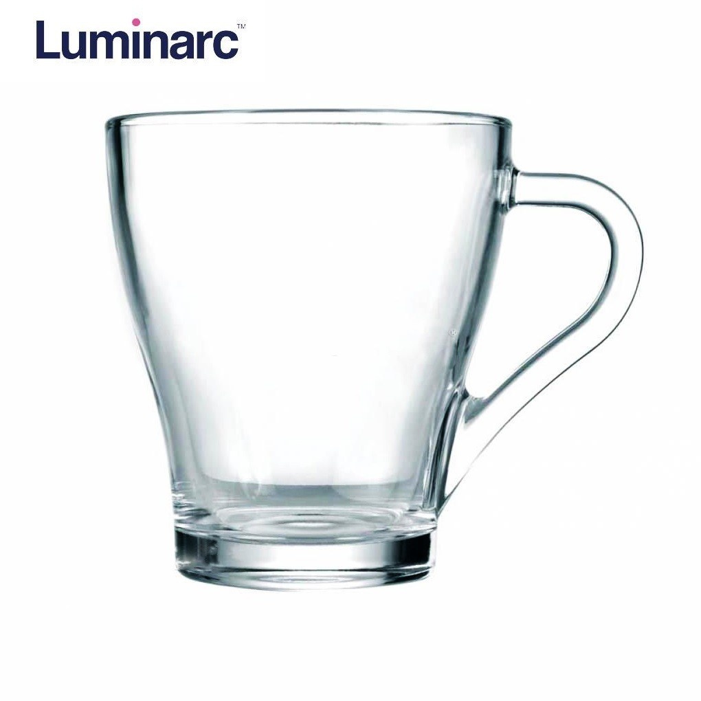 Luminarc Coffee Cup Cawan Set Mahak 280ml ARC300 Glass Tea Mug 6pcs ...