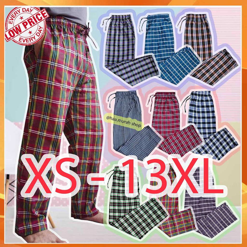 UNISEX CHECKERED PLUS SIZE BIG SIZE M - 13XL | Shopee Singapore