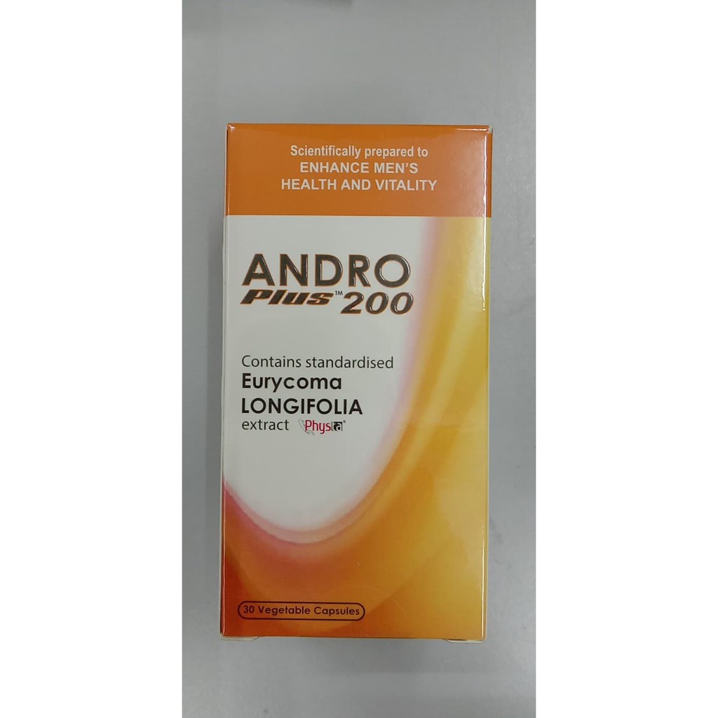 ANDRO PLUS 200 (30 vegetable capsule) | Shopee Singapore