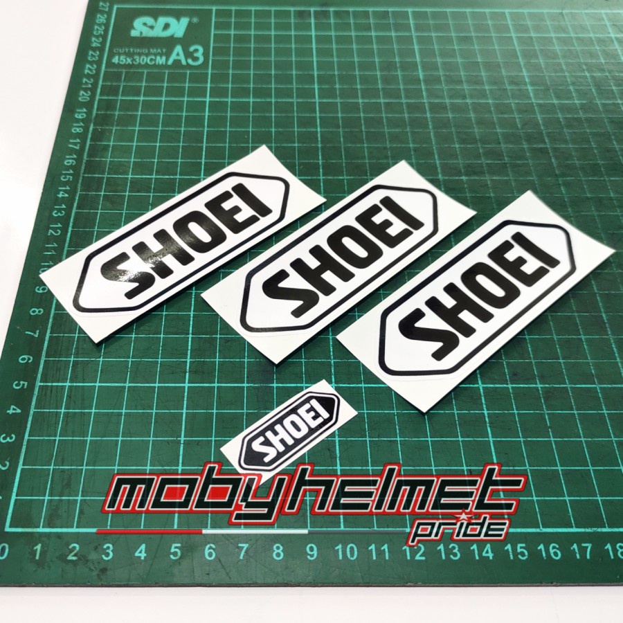 Shoei Helmet Sticker/ SHOEI Logo - TSR Repaint Package | Shopee Singapore