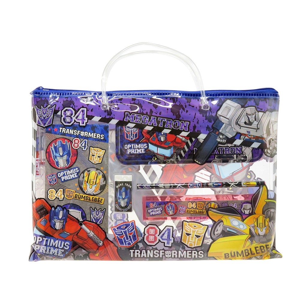 Transformers Optimus Prime and Bumblebee 7 In 1 Stationery Set / Set ...