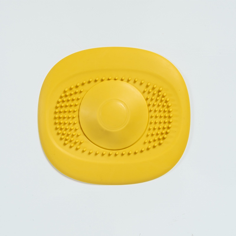 Bathroom Washbasin Drain Hair Catcher Silicone Sink Drain Strainer