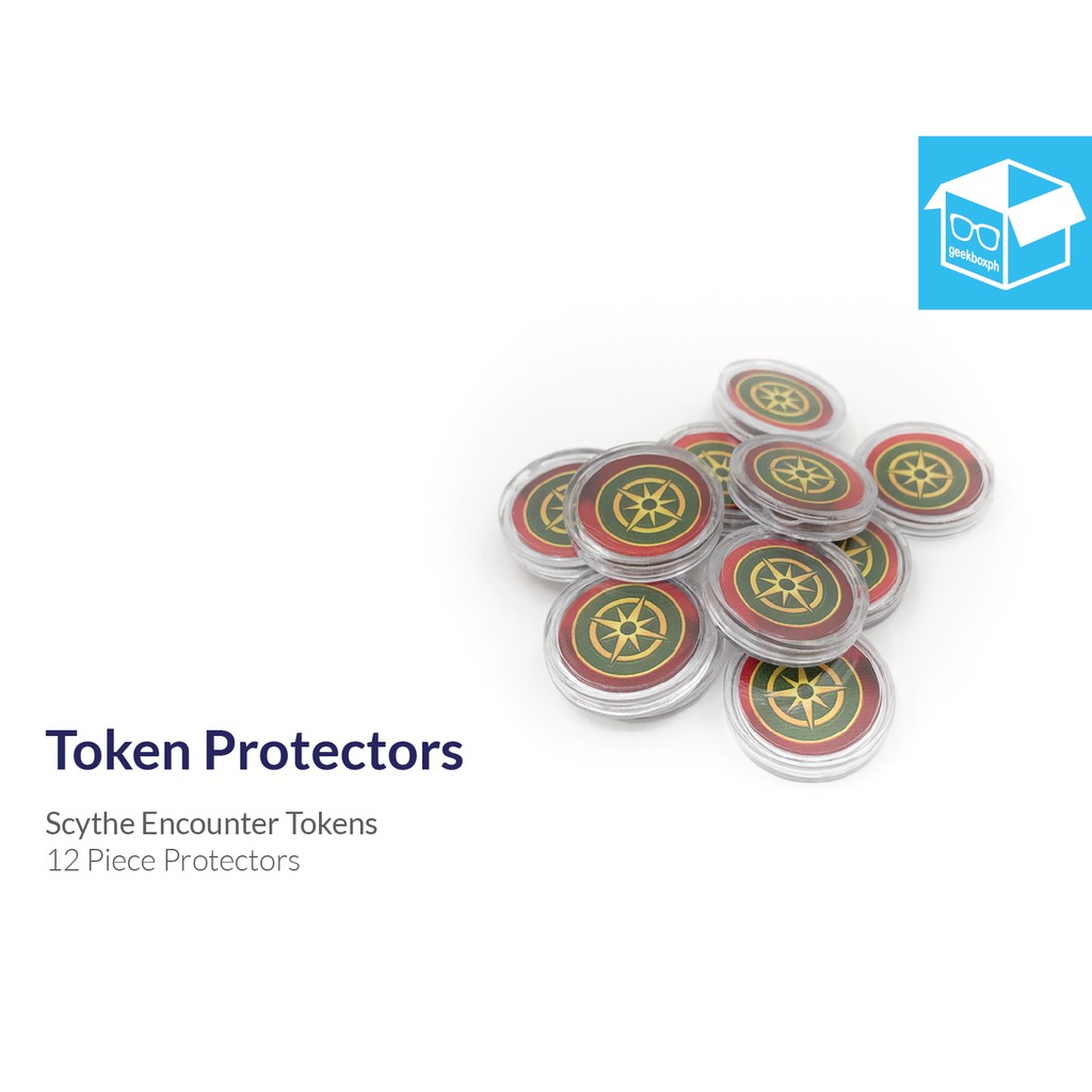 Scythe Encounter/Multiplier Token Protectors (12-piece pack) | Shopee ...