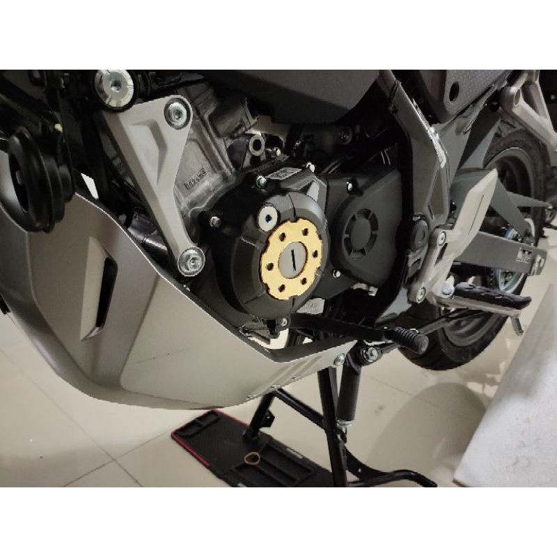 MESIN Honda cb150x engine block hubcap garnishes cb 150 x engine cover ...