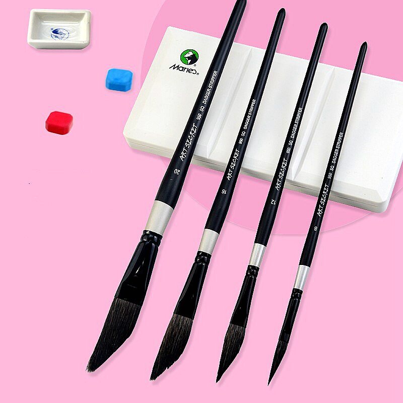 South Korea ArtSecret 950 High Quality Dagger Squirrel Hair Watercolor ...