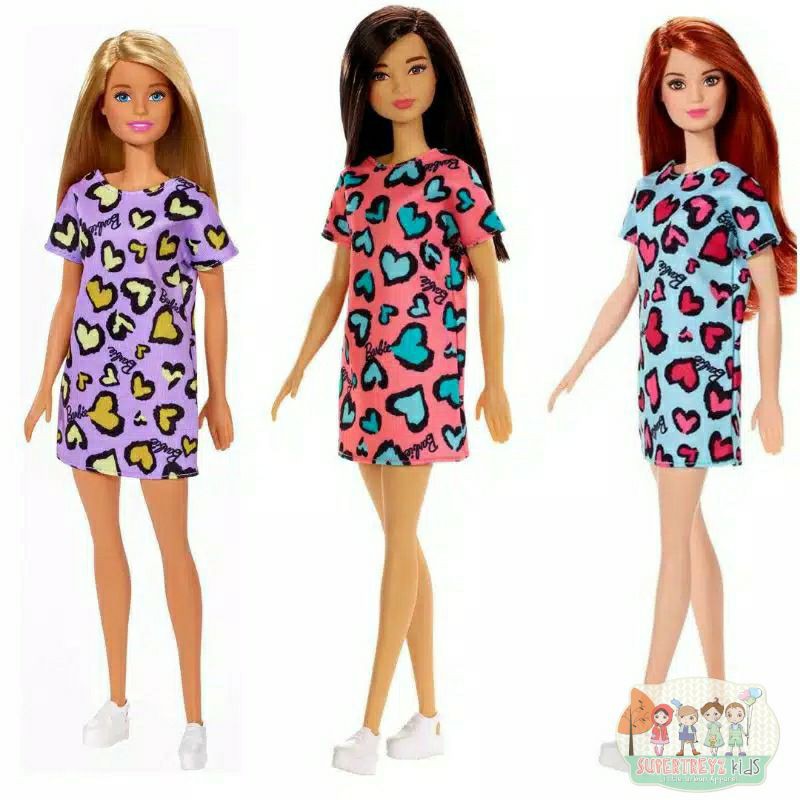 Barbie Original/Barbie Mattel/Barbie Regular Basic/Barbie Flower Chic ...