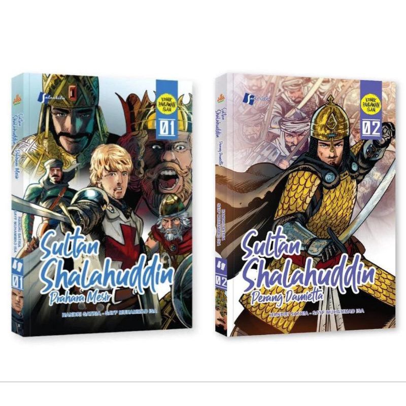 Sultan Saladin Al Ayyubi Comic Series 1 2 | Shopee Singapore