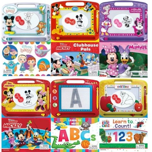 Magnetic Drawing Board Learning Series : Disney Minnie/Mickey Mouse ...